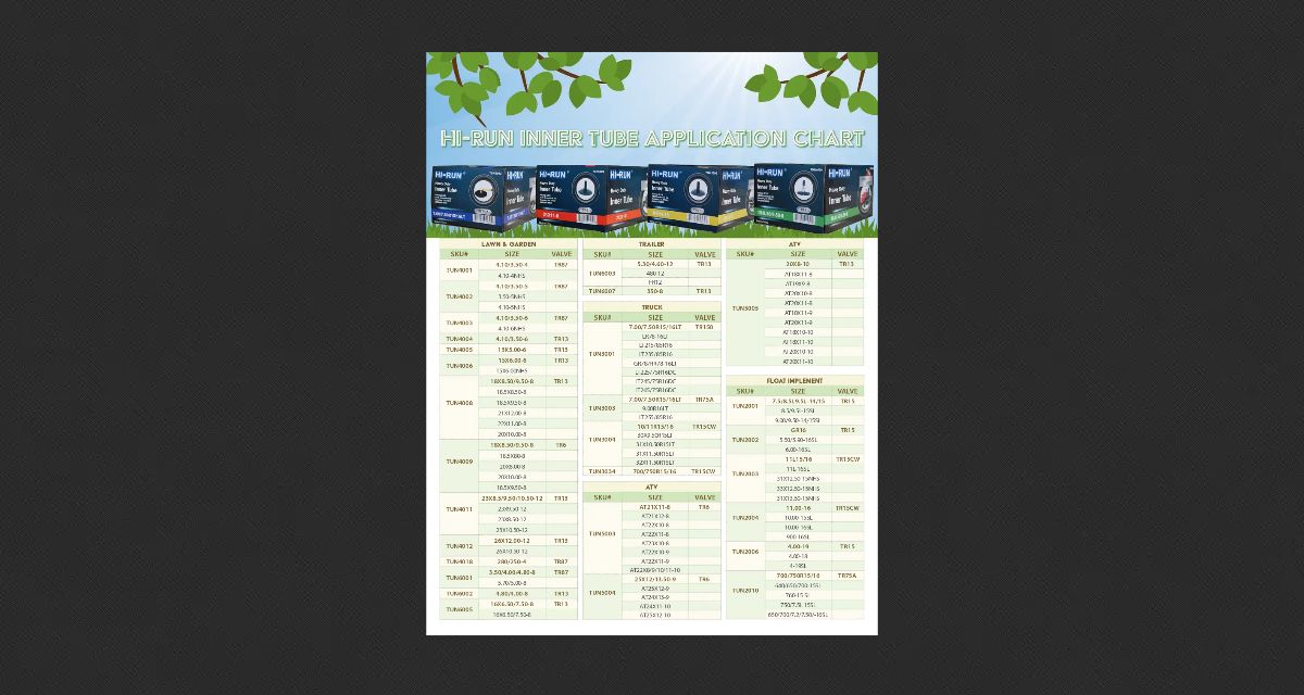 HI-RUN Tube Application Guide for USA